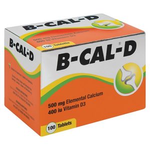 B-CAL-D 100 TABS - Oasis Medical SA
